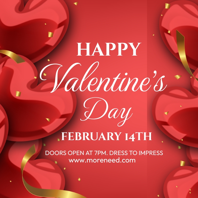 Valentine Instagram Poster Template | PosterMyWall