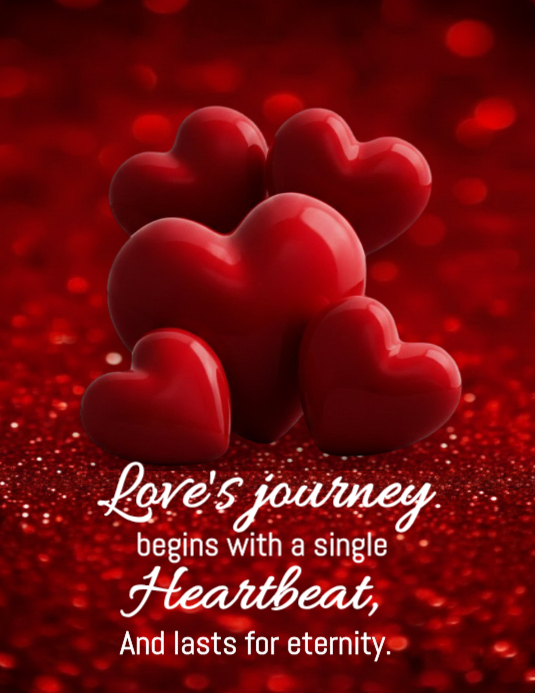 Valentine Love Quote Template | PosterMyWall