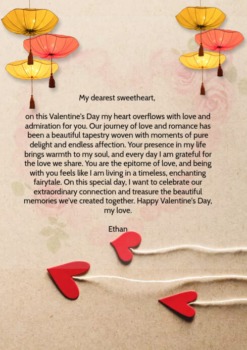 valentine poem Template | PosterMyWall