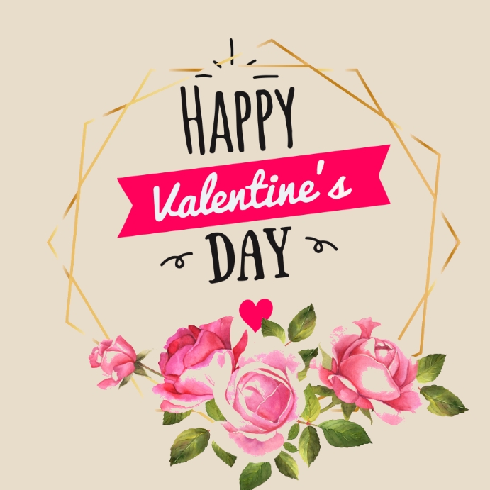 Plantilla de Valentine post | PosterMyWall