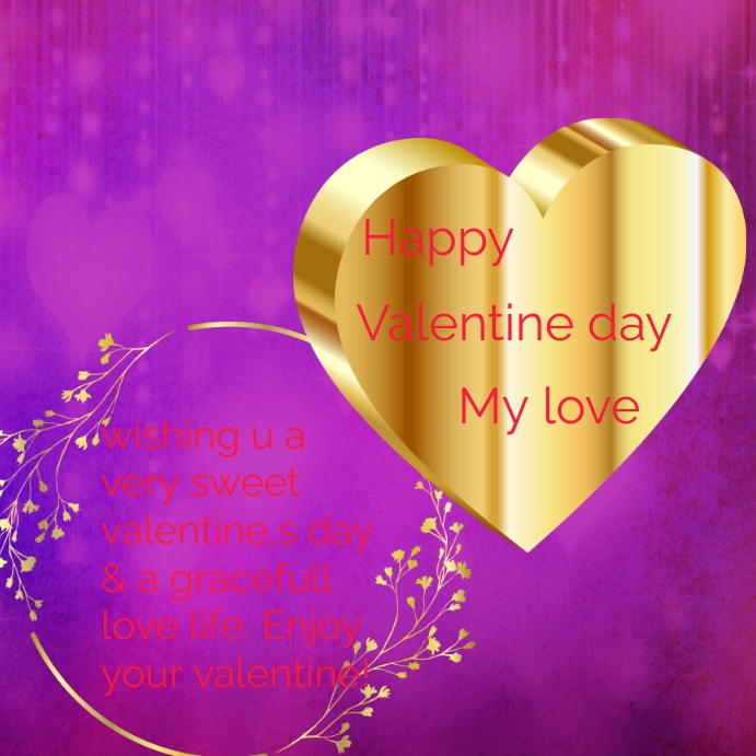 Valentine post Template | PosterMyWall