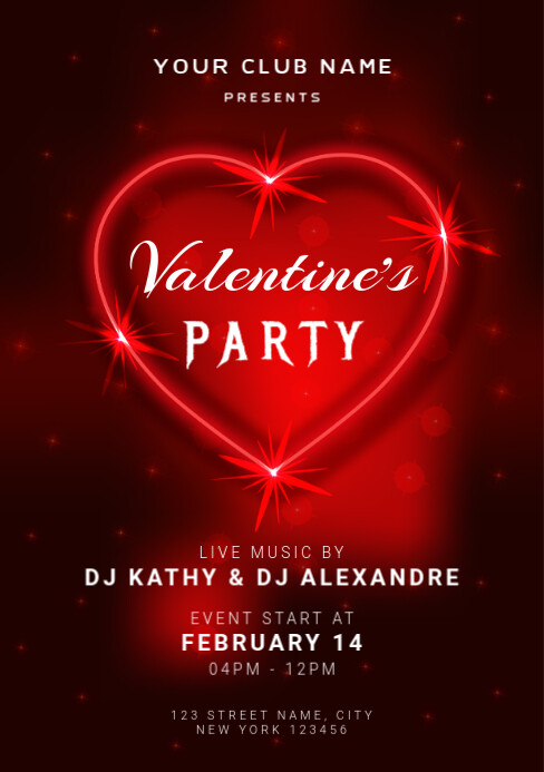 Valentine Poster Template | PosterMyWall