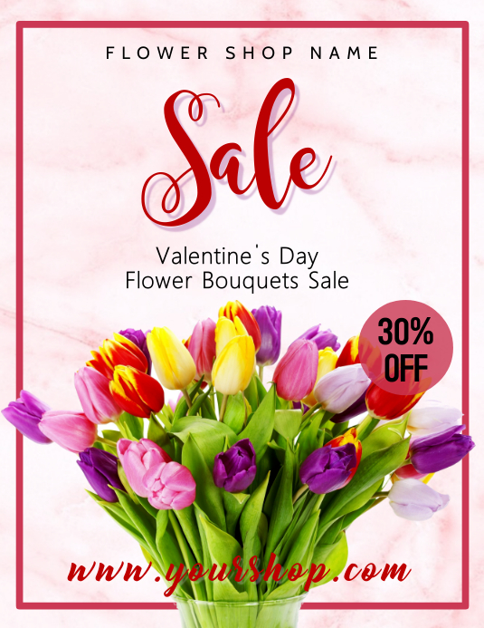 Valentine's Sale Template | PosterMyWall