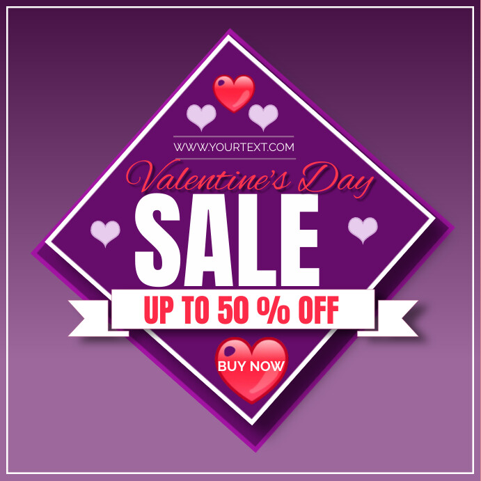 valentine sales Template | PosterMyWall
