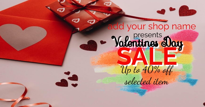 valentine sales Template | PosterMyWall