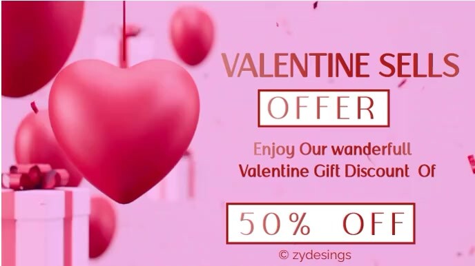 Copy of Valentine sell discount | PosterMyWall