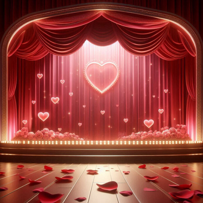 Valentine Stage decor Template | PosterMyWall
