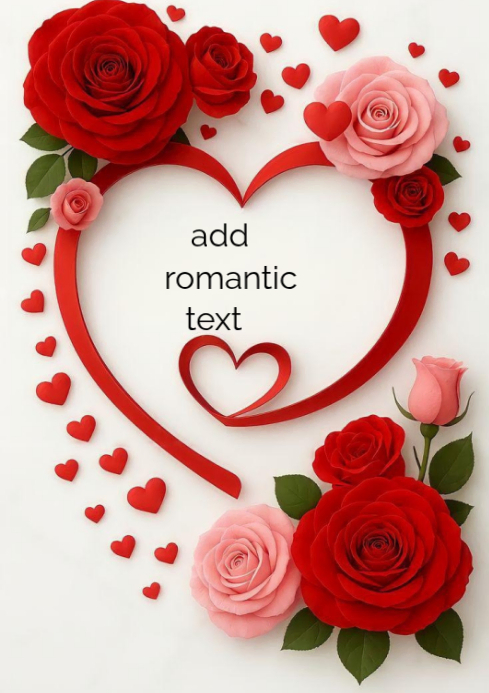 Valentine template | PosterMyWall