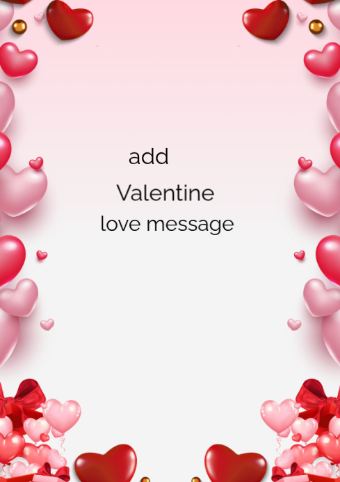 Valentine template | PosterMyWall