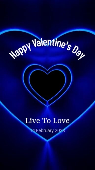 Valentine video template | PosterMyWall