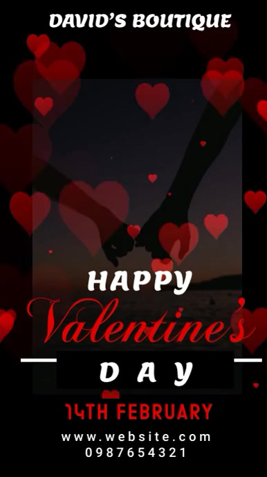 Copy of Valentine video templates | PosterMyWall
