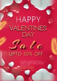 Valentine's Day Sale, Sale Template | PosterMyWall