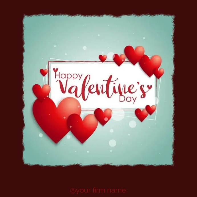 Plantilla de Tarjeta de San Valentín | PosterMyWall