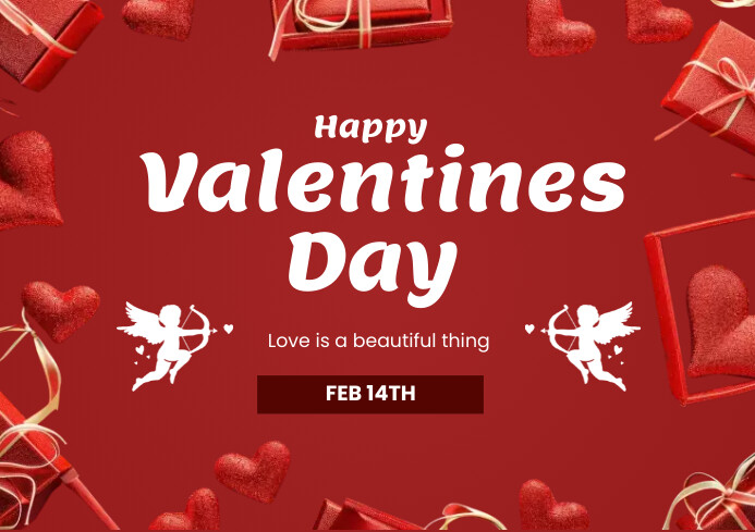 valentines card Template | PosterMyWall