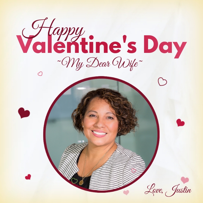 Valentines Card For wife Template | PosterMyWall