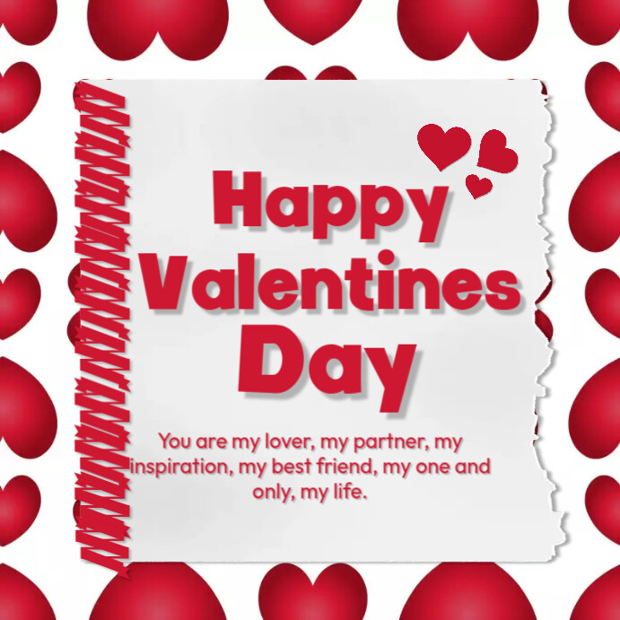 Plantilla de Valentines Cards 2023 | PosterMyWall
