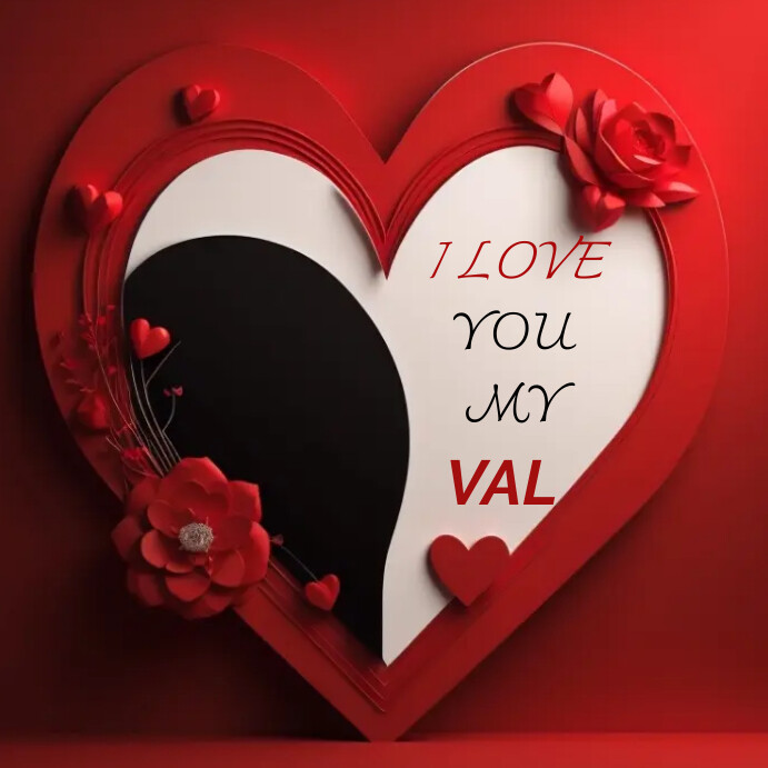 Valentines day Cards with note Template | PosterMyWall