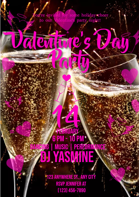 valentines day Template | PosterMyWall