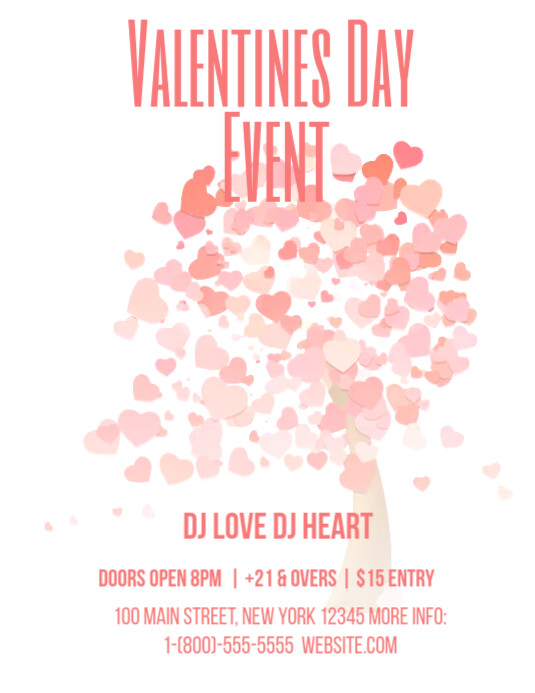 Valentines Day Event Template | PosterMyWall