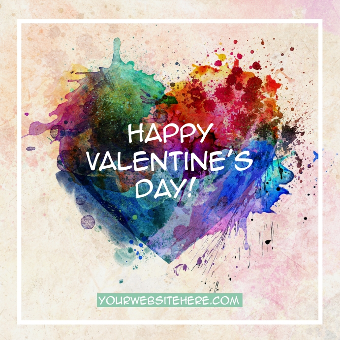 Valentines Day Insta Template | PosterMyWall