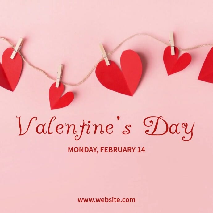 valentines day instagram post template | PosterMyWall