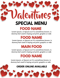 Valentine's Day Flyer Template | PosterMyWall