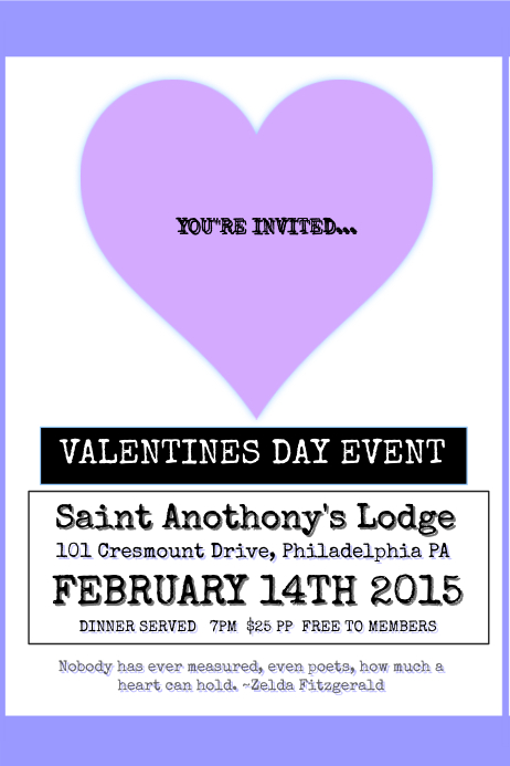 Valentine Day Template | PosterMyWall