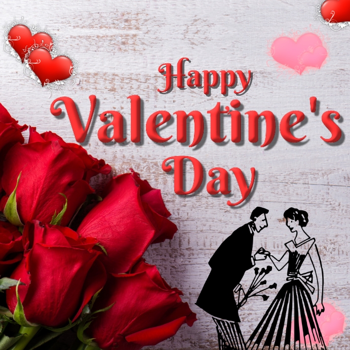 Valentines Day Social Media Post Template | PosterMyWall