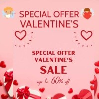 Valentines Offer Template | PosterMyWall