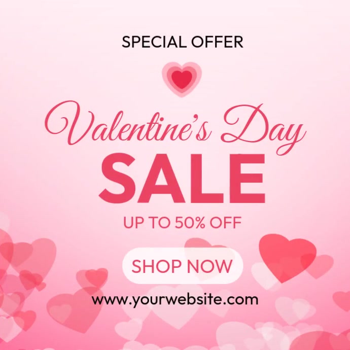 Valentines Day Special Offer Template | PosterMyWall