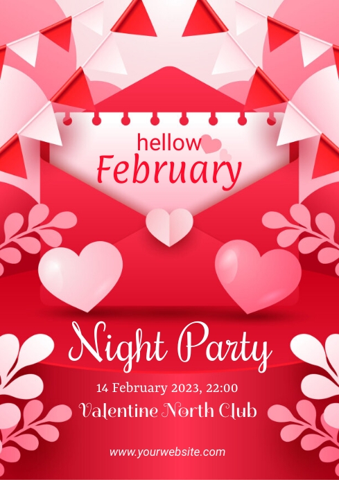 VALENTINES DAY TEMPLATE | PosterMyWall