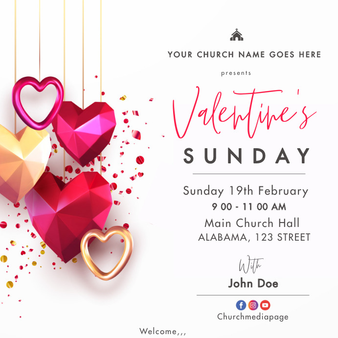 Copy of Valentines | PosterMyWall