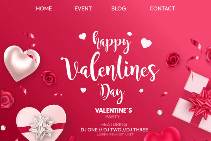 Valentines Greetings Card Template | PosterMyWall