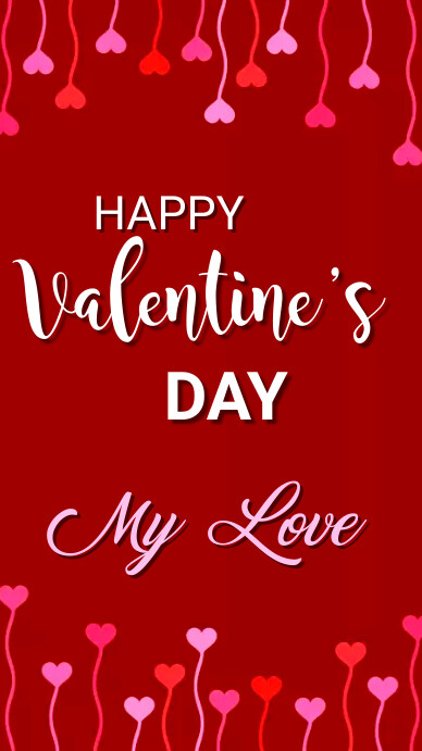 valentines Instagram story Template | PosterMyWall