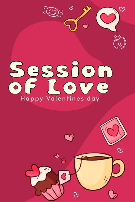 Valentines Online Greetings Card Template | PosterMyWall