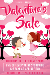 Valentines Day Retail Poster Template | PosterMyWall