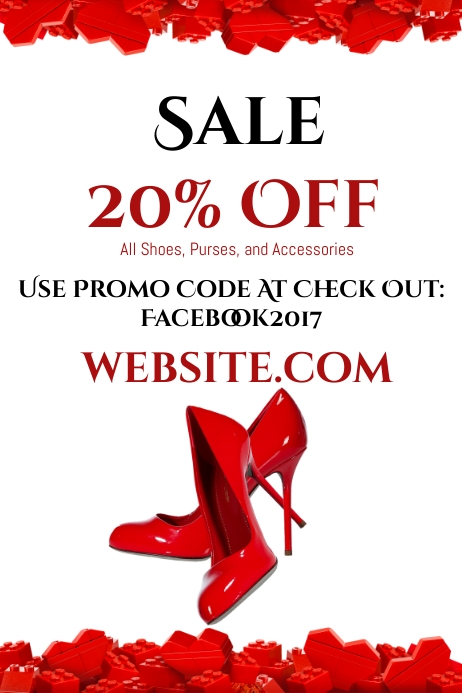 Valentines Sale Template | PosterMyWall