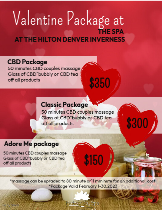 Copy of Valentines Spa Package Flyer | PosterMyWall