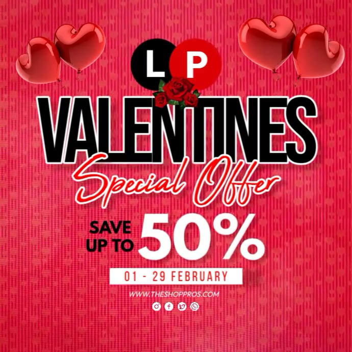 Valentines Special Offer Template | PosterMyWall