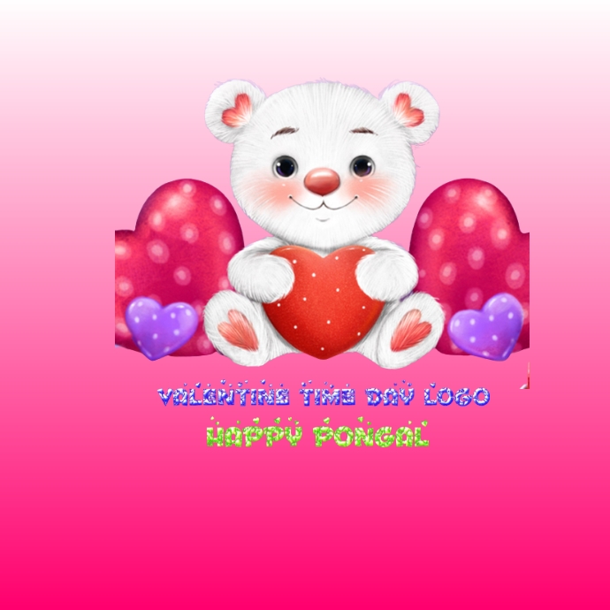valentines time day logo Template | PosterMyWall