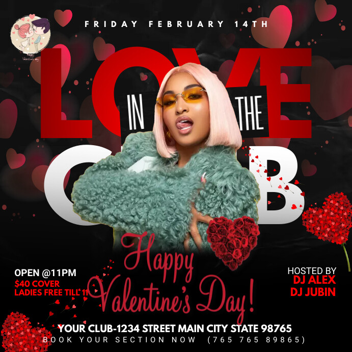 Valentines tuesday Template | PosterMyWall