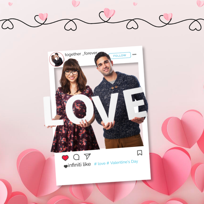 Copy of Valentine’s Day Love | PosterMyWall