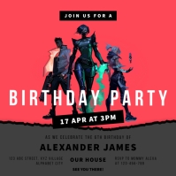 Valorant Birthday Invitation (3) Template | PosterMyWall