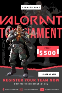 Valorant Tournament Template | PosterMyWall