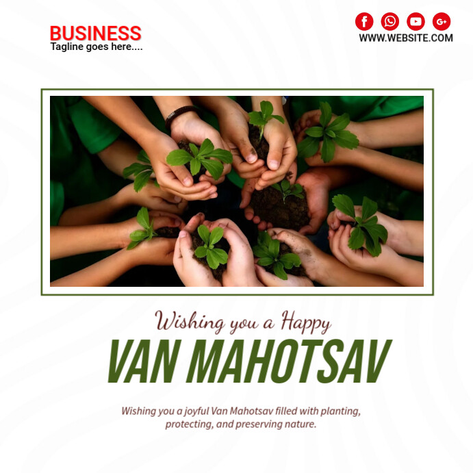 Plantilla de Van Mahotsav | PosterMyWall