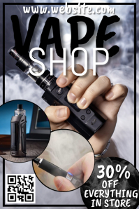 VAPE Template | PosterMyWall