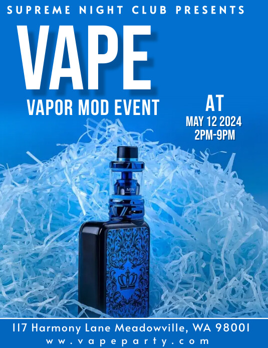 Vape Mods Template | PosterMyWall