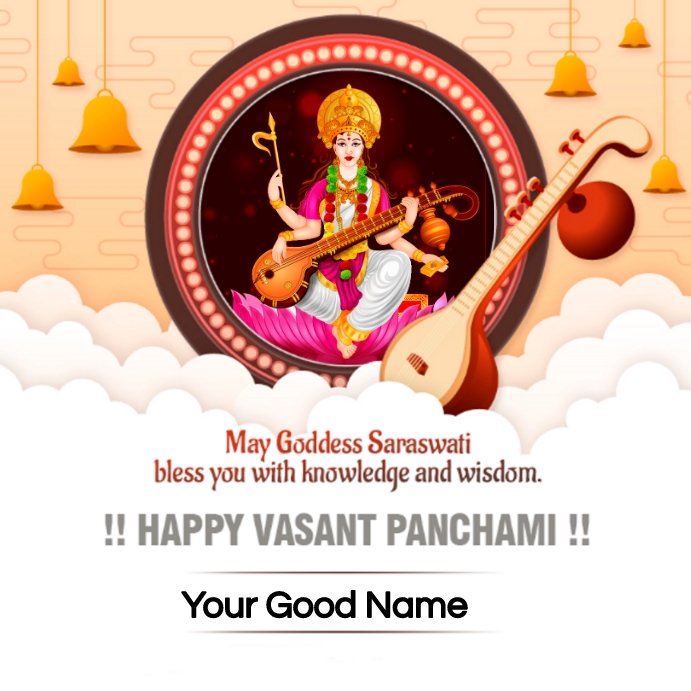 vasant panchami poster template post | PosterMyWall