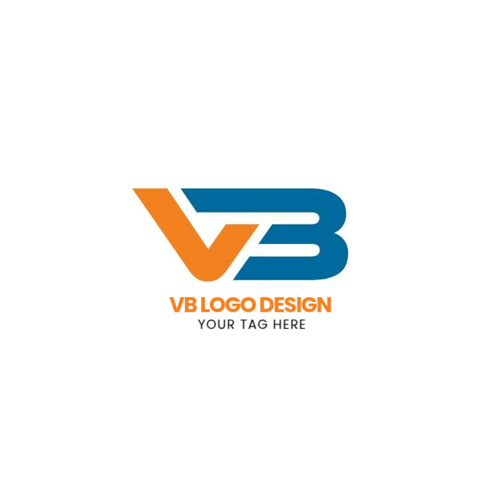 VB Logo Design Template | PosterMyWall