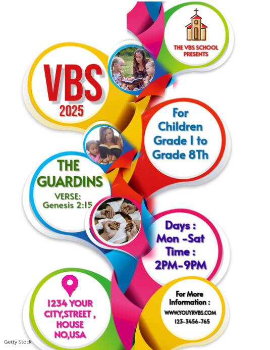 VBS 2025 FLYER Template | PosterMyWall